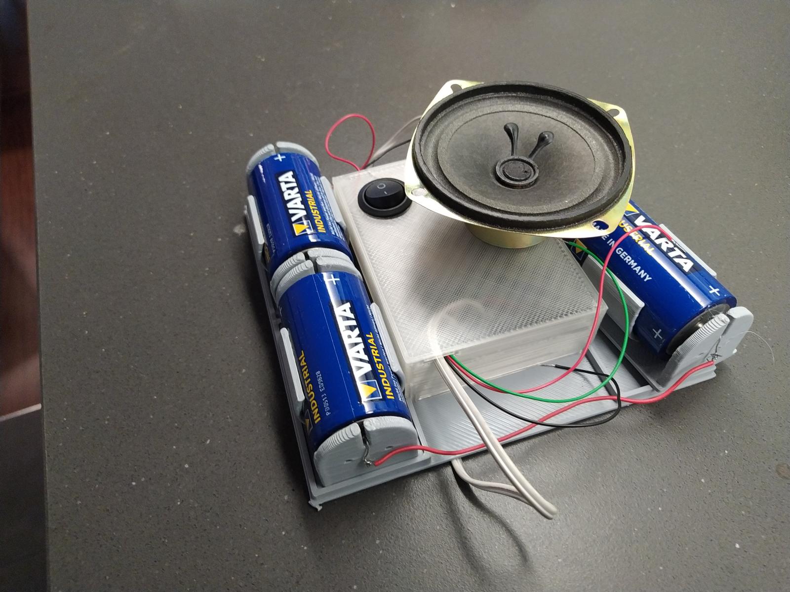 D Battery Holder (LR20/Mono) by laberlaib | Download free STL model ...