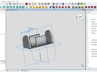 D Battery Holder (LR20/Mono) by laberlaib | Download free STL model ...