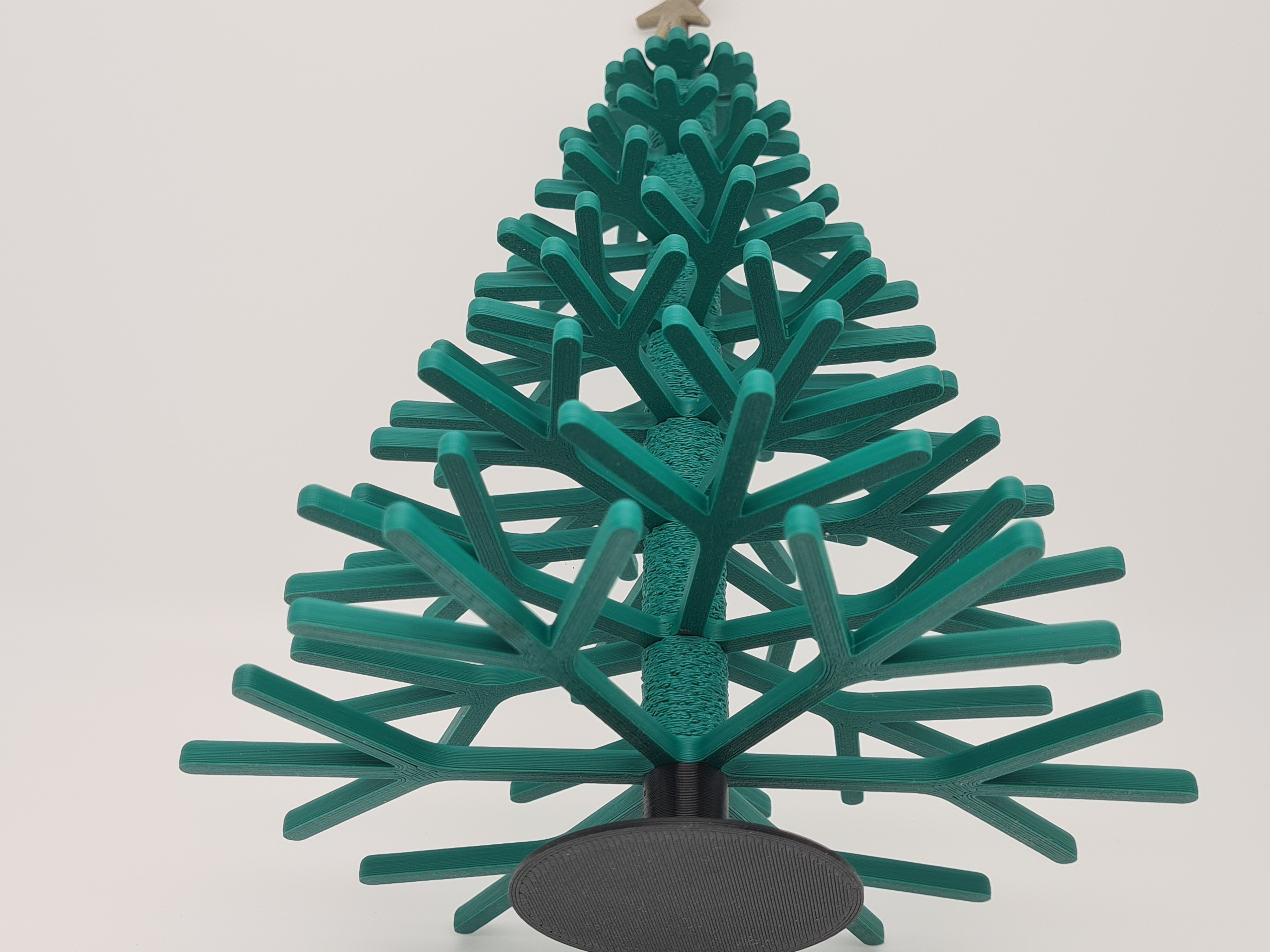 Interlocking Christmas Tree with Ornament (update: light version) by ...