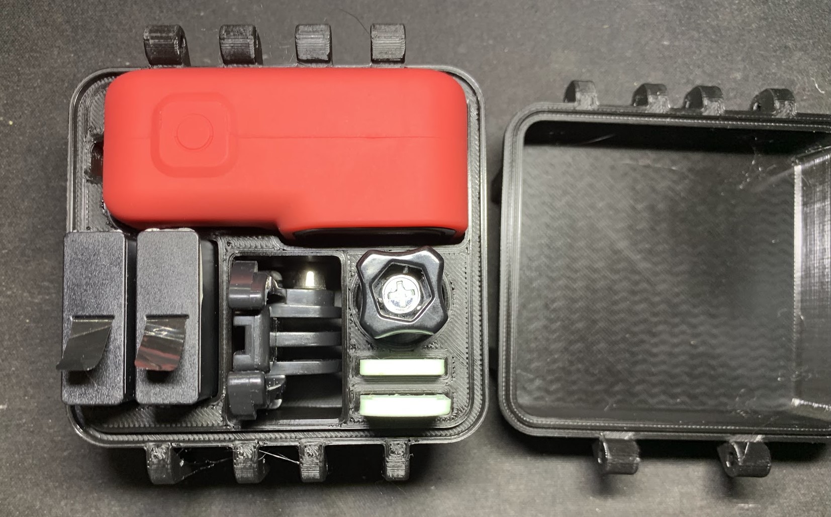 GoPro 8 with silicone case rugged case box by Oxmstr | Download free ...