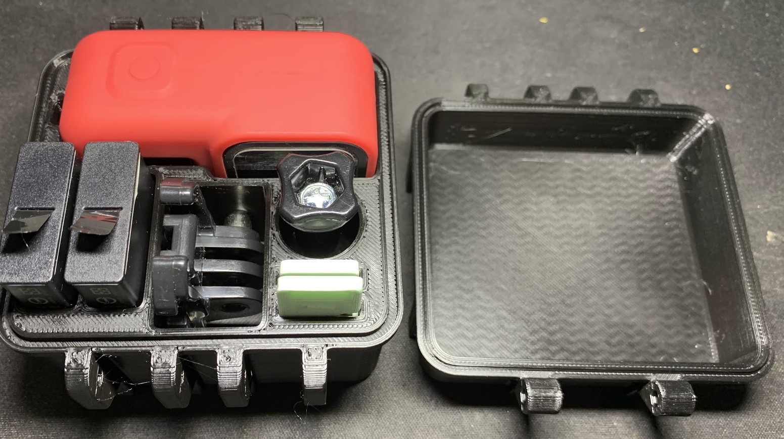 GoPro 8 with silicone case rugged case box by Oxmstr | Download free ...