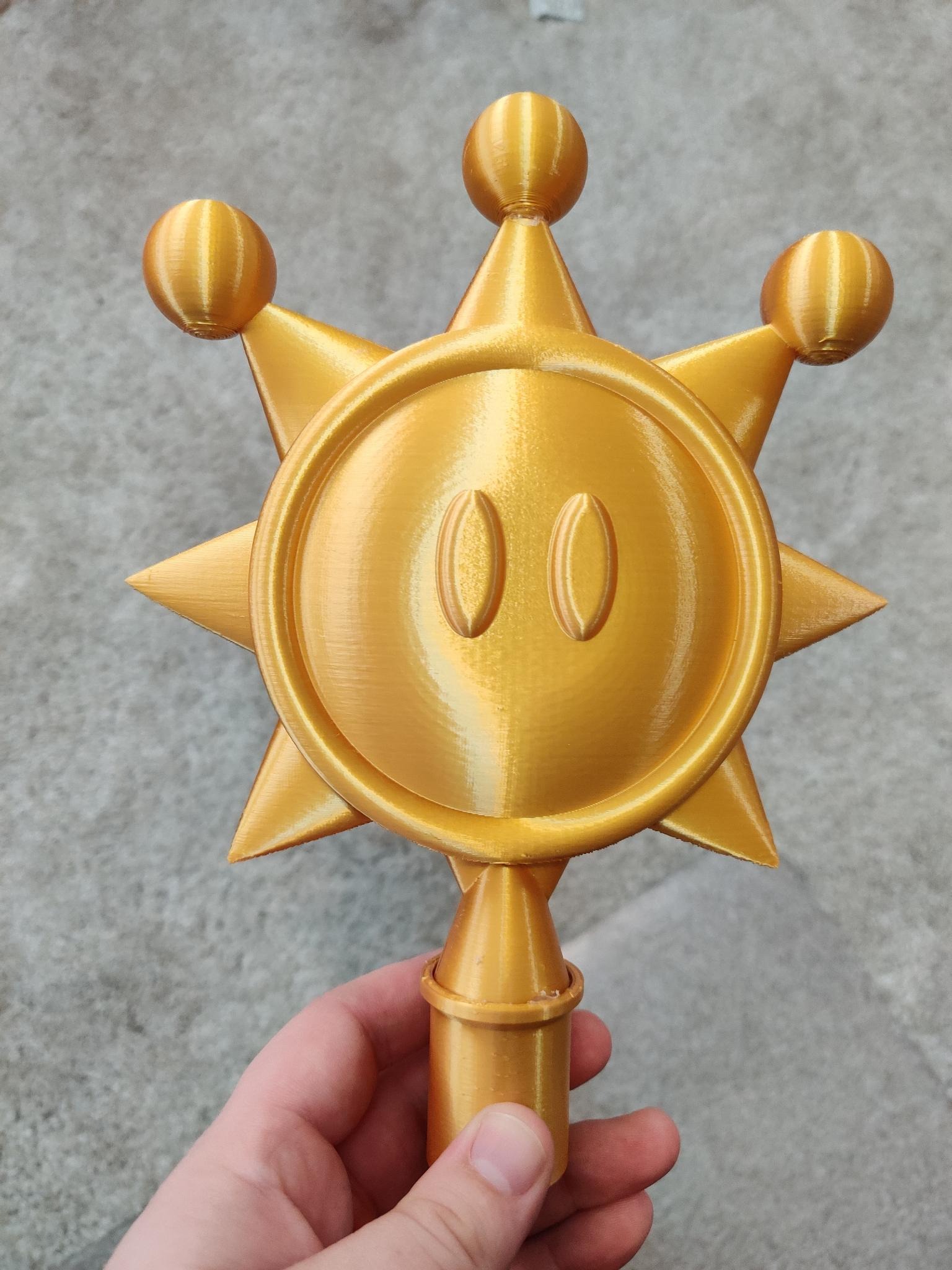 Mario Sunshine Sprite Tree Topper by benxfactor | Download free STL ...