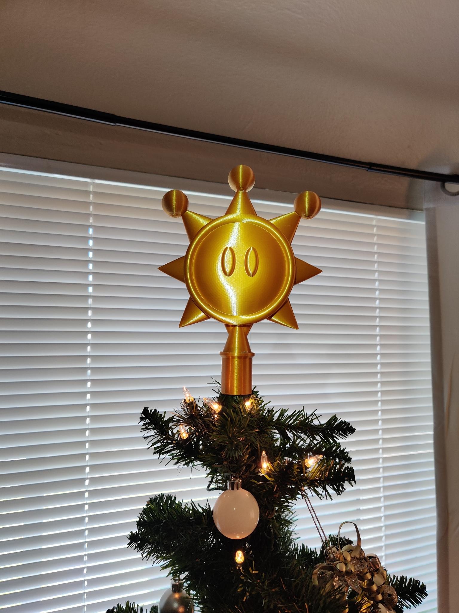 Mario Sunshine Sprite Tree Topper by benxfactor | Download free STL ...
