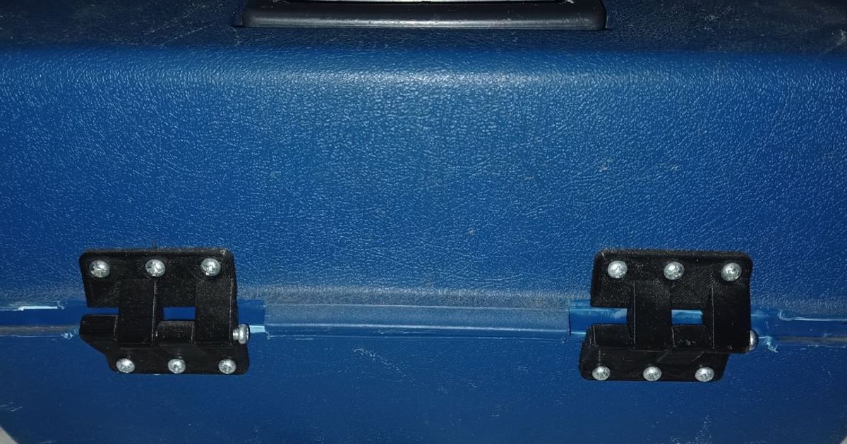 Toolbox Hinge by Sagittario | Download free STL model | Printables.com