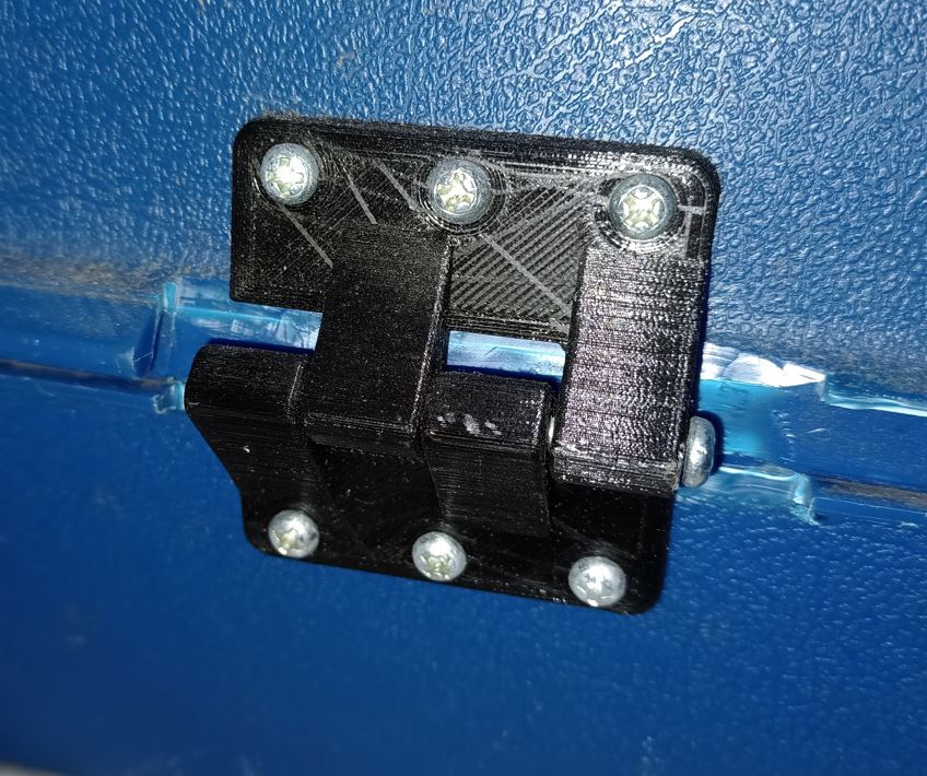 Toolbox Hinge by Sagittario | Download free STL model | Printables.com