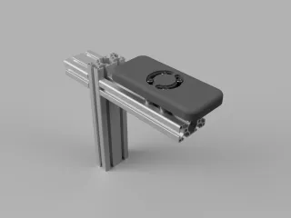 Rotating and Sliding Arm Rests for 4080 Extrusions by OntologicalShock ...
