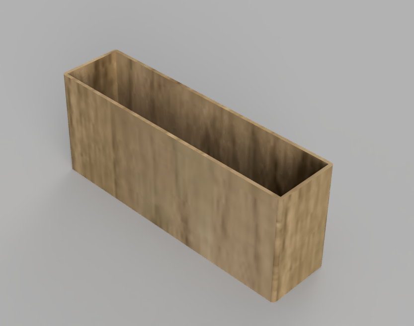 Parameterized Drawer Filling Box by Zack | Download free STL model ...