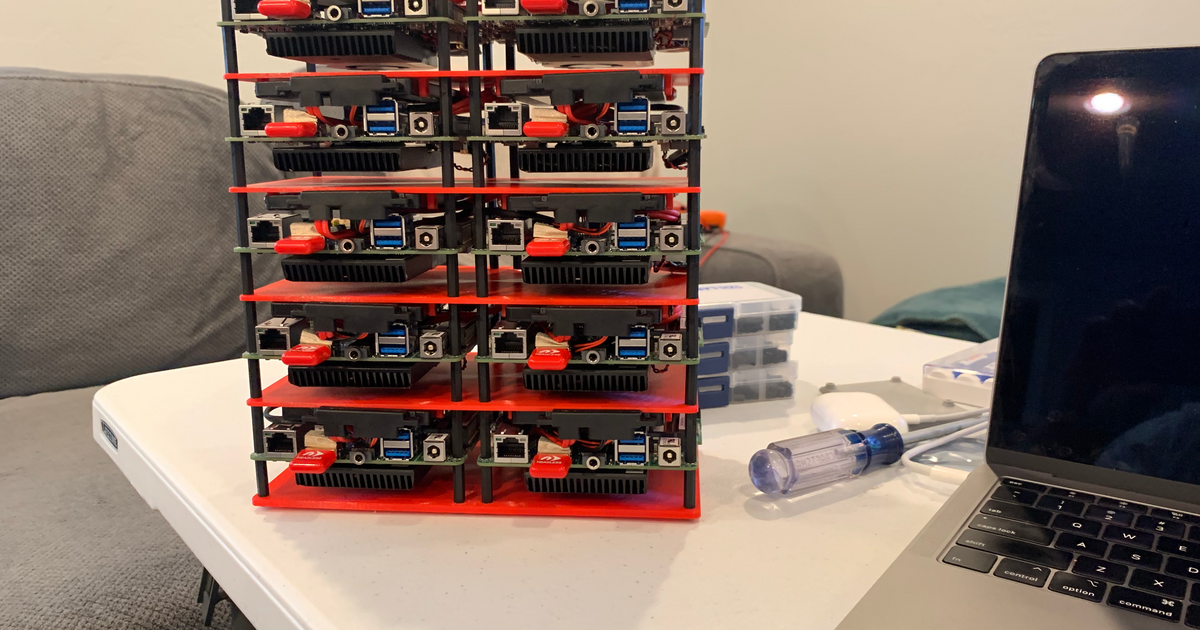 NUC cluster plates by keylooper | Download free STL model | Printables.com