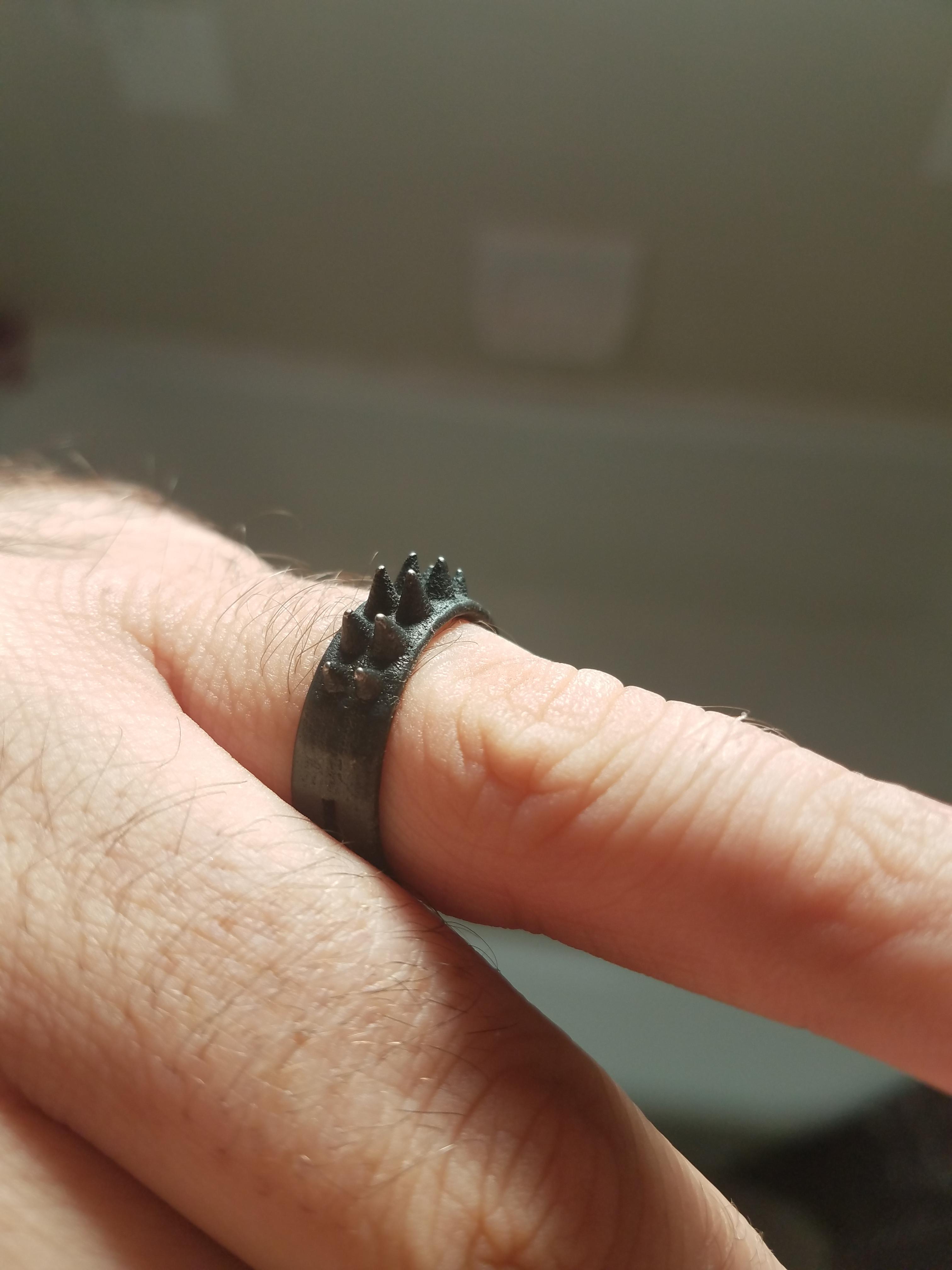 Spiked Ring por Travis Imel | Descargar modelo STL gratuito ...