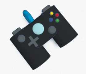 Gaming Controller Stand by B3D_Printing | Download free STL model ...