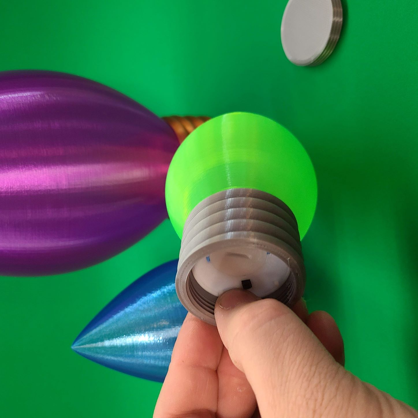 XMAS LIGHT LED CANDLES by PLA-N-PA | Download free STL model ...