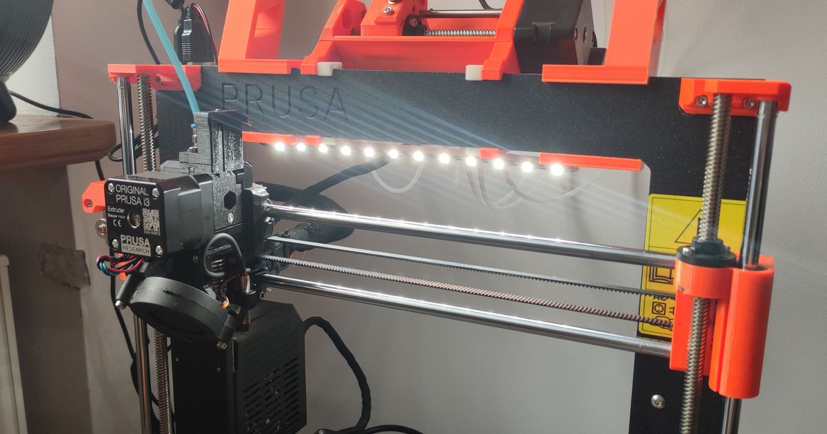MMU-compatible LED strip mount by mmalecki | Download free STL model ...
