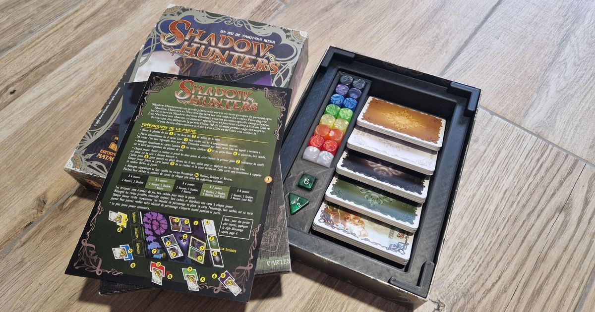 "Shadow Hunters" Inlay by Kashira | Download free STL model ...