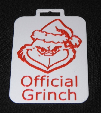 Official Grinch Badge/Card by SteveS42 | Download free STL model ...