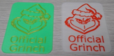 Official Grinch Badge/Card by SteveS42 | Download free STL model ...