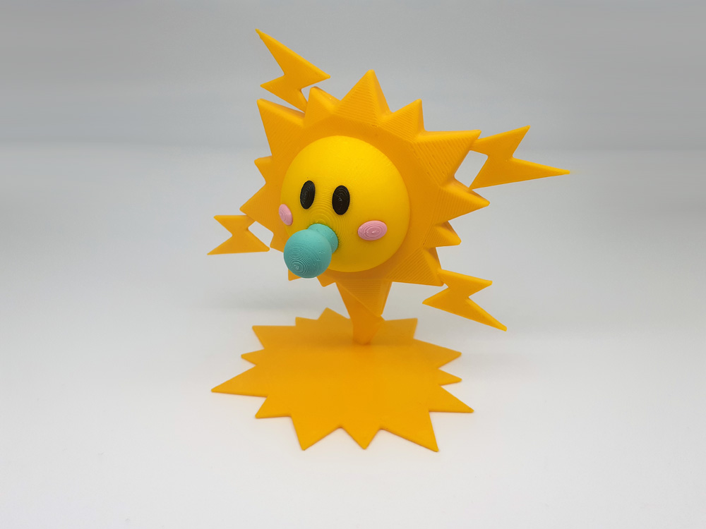 Paper Sun by 3DTwinkie | Download free STL model | Printables.com