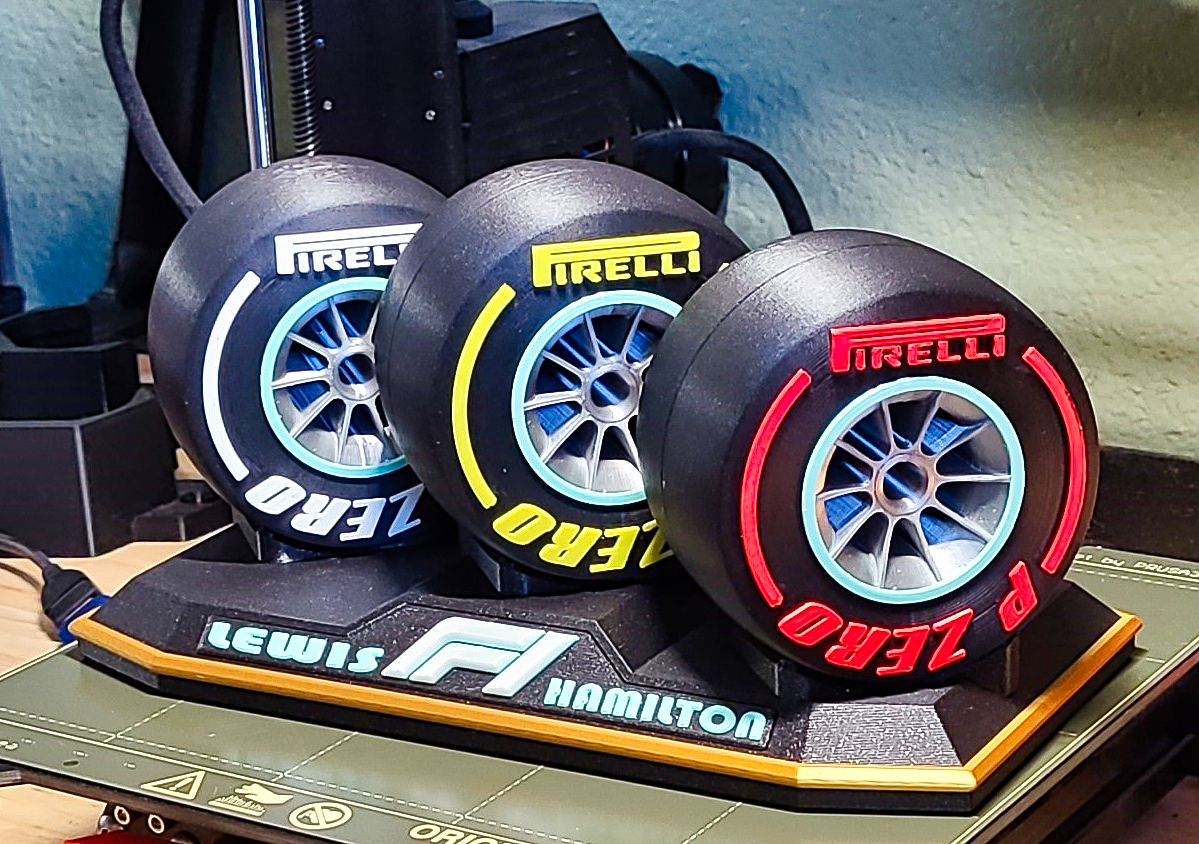 Formula 1 Tire Set (No MMU) by Matt Boyer | Download free STL model ...