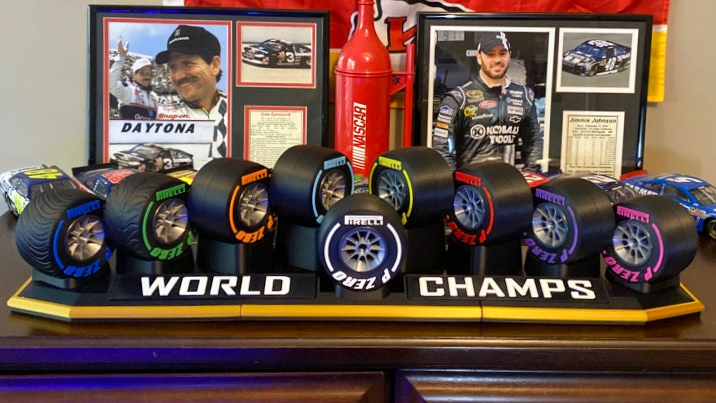 Formula 1 Tire Set (No MMU) by Matt Boyer | Download free STL model ...