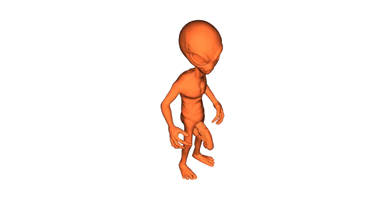 Alien with dong by RickJames | Download free STL model | Printables.com