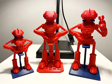 Ankly Robot Display Stands - 2 Versions by JLOJ | Download free STL ...