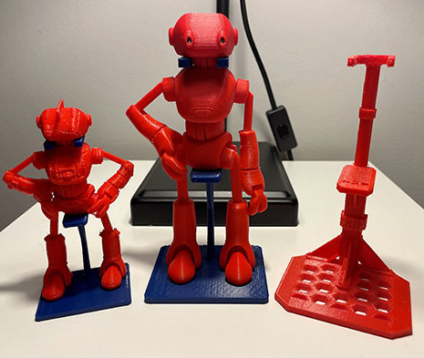 Ankly Robot Display Stands - 2 Versions by JLOJ | Download free STL ...