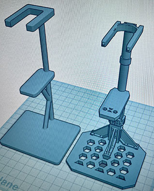 Ankly Robot Display Stands - 2 Versions by JLOJ | Download free STL ...