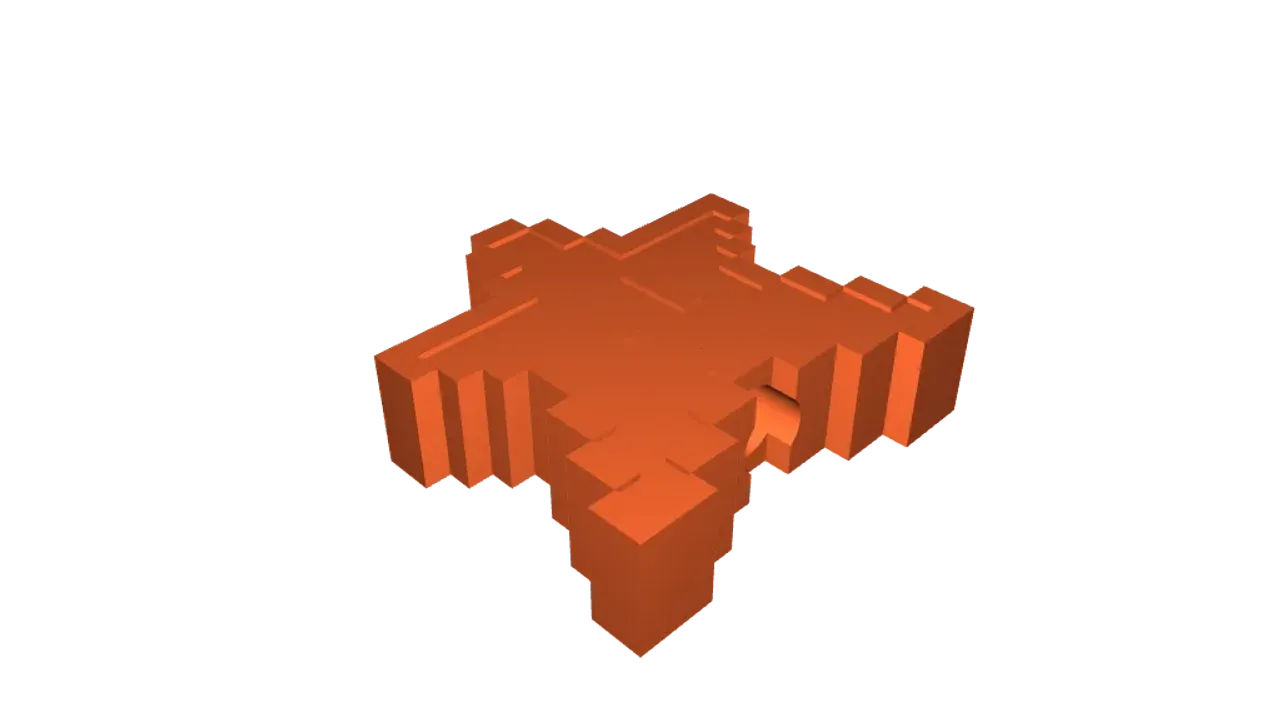 Super Mario Christmas Star by Ezequiel | Download free STL model ...