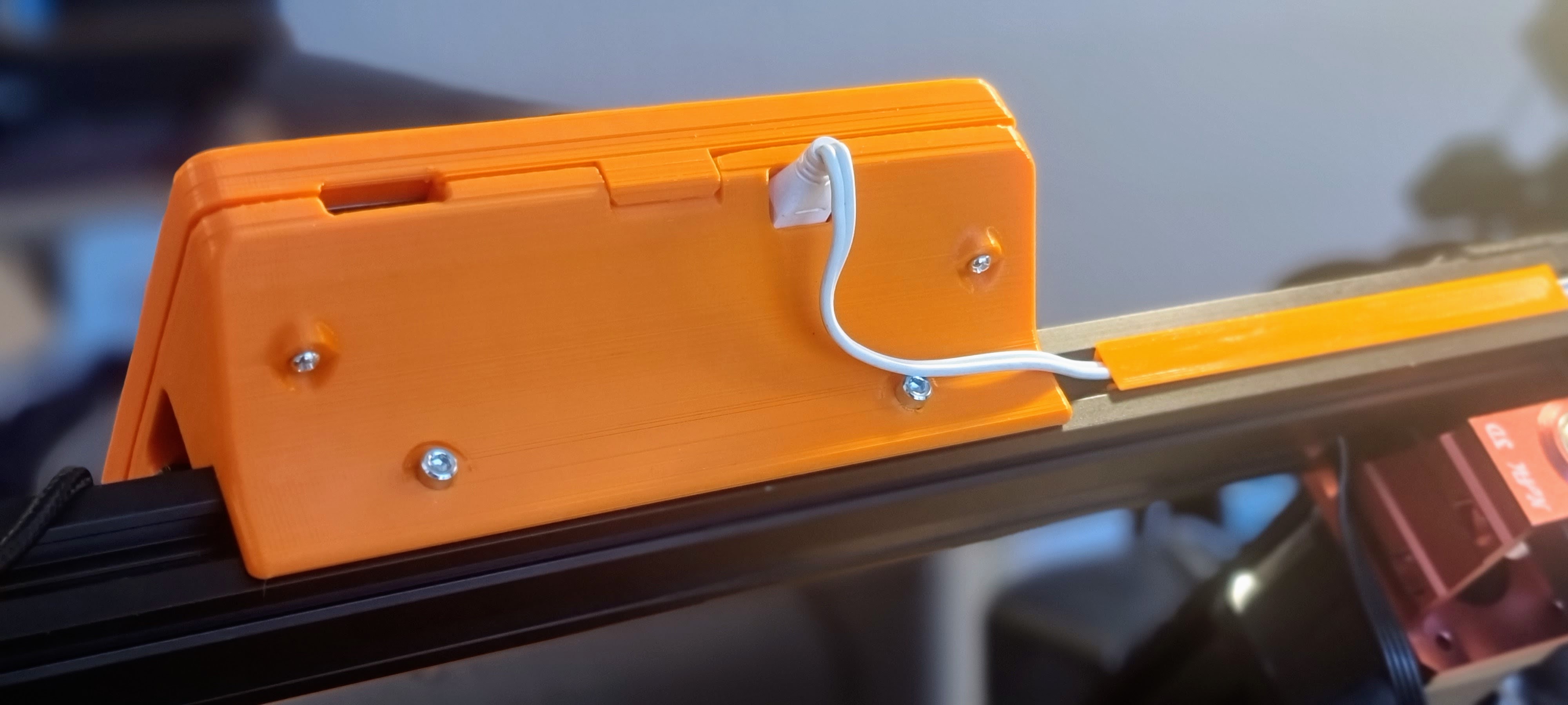 Touch Screen Case For PiTFT50 RPi On 2040 Profile Von Cederb 
