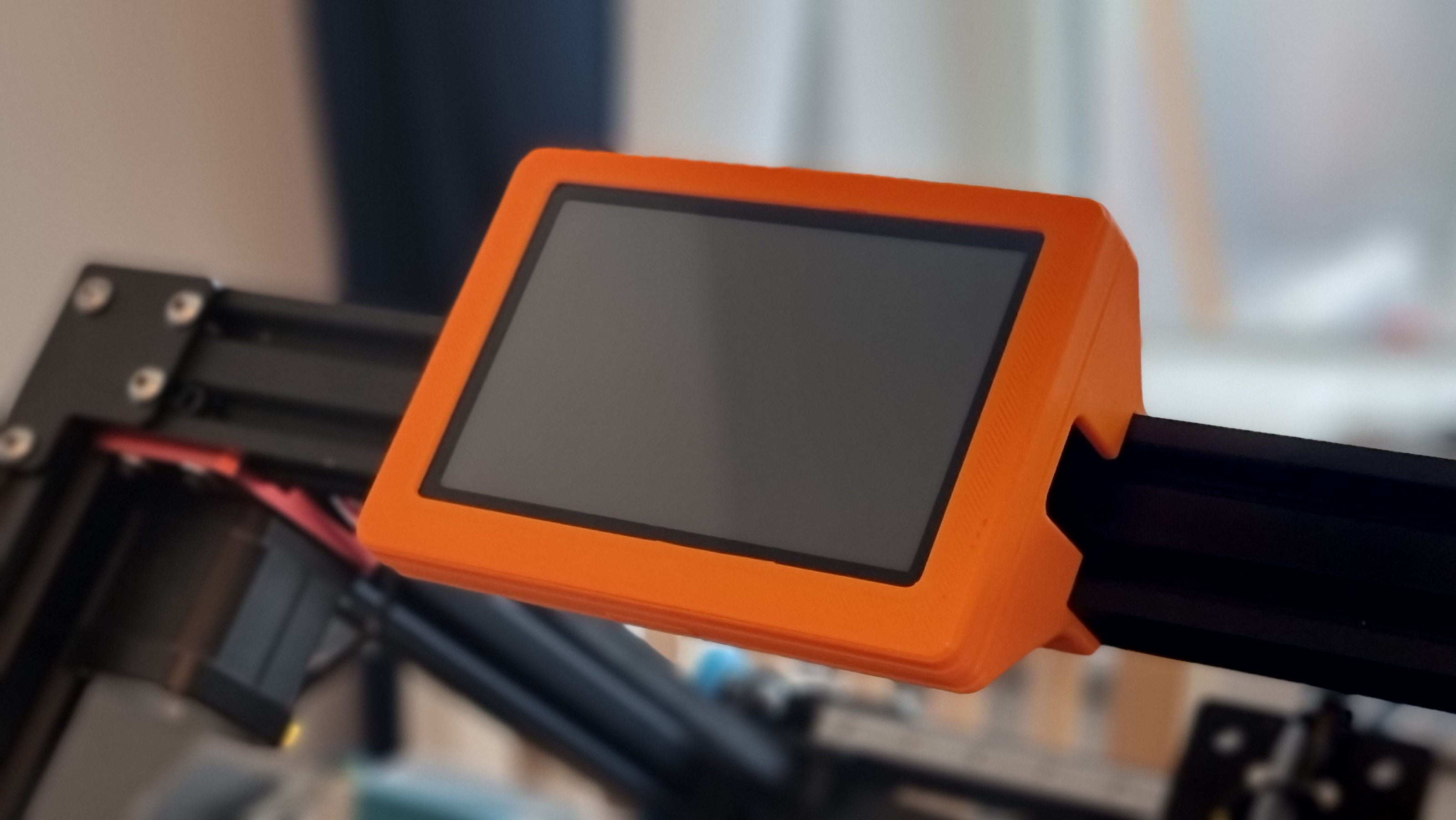 Touch Screen case for PiTFT50 + RPi on 2040 Profile by Cederb ...