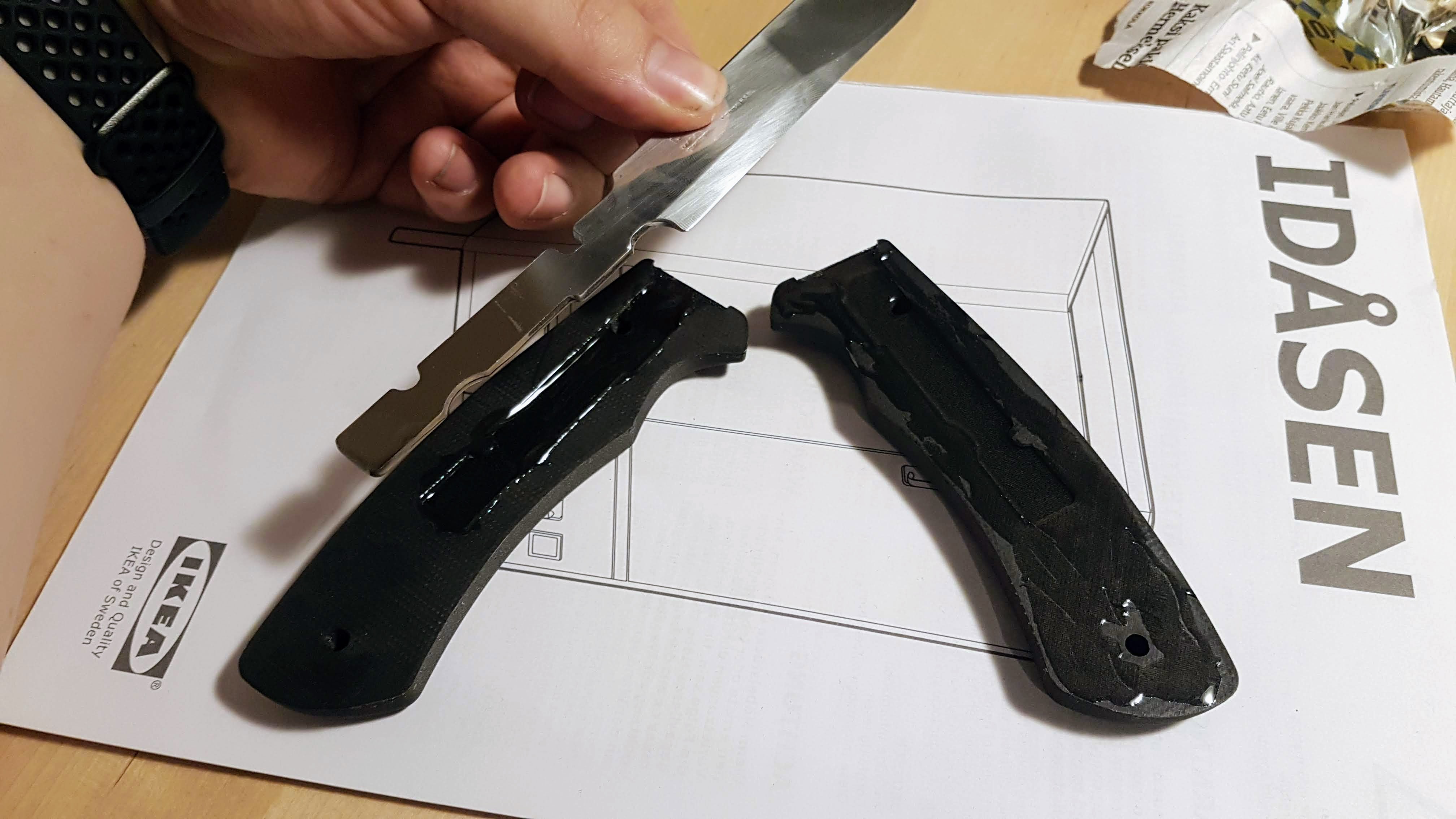 Printed knife handle for Morakniv no. 2000 blade by Cederb | Download ...