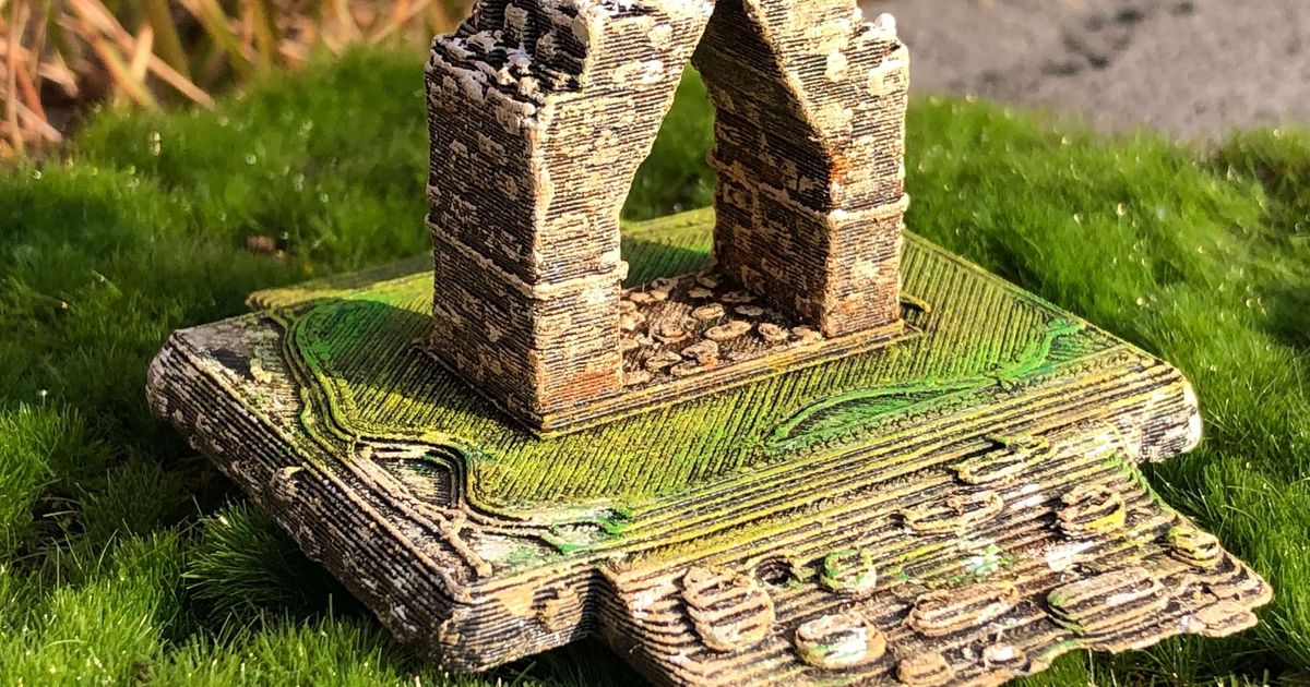 Arch of Kabah - Yucatan , Mexico by MiniWorld3D | Download free STL ...