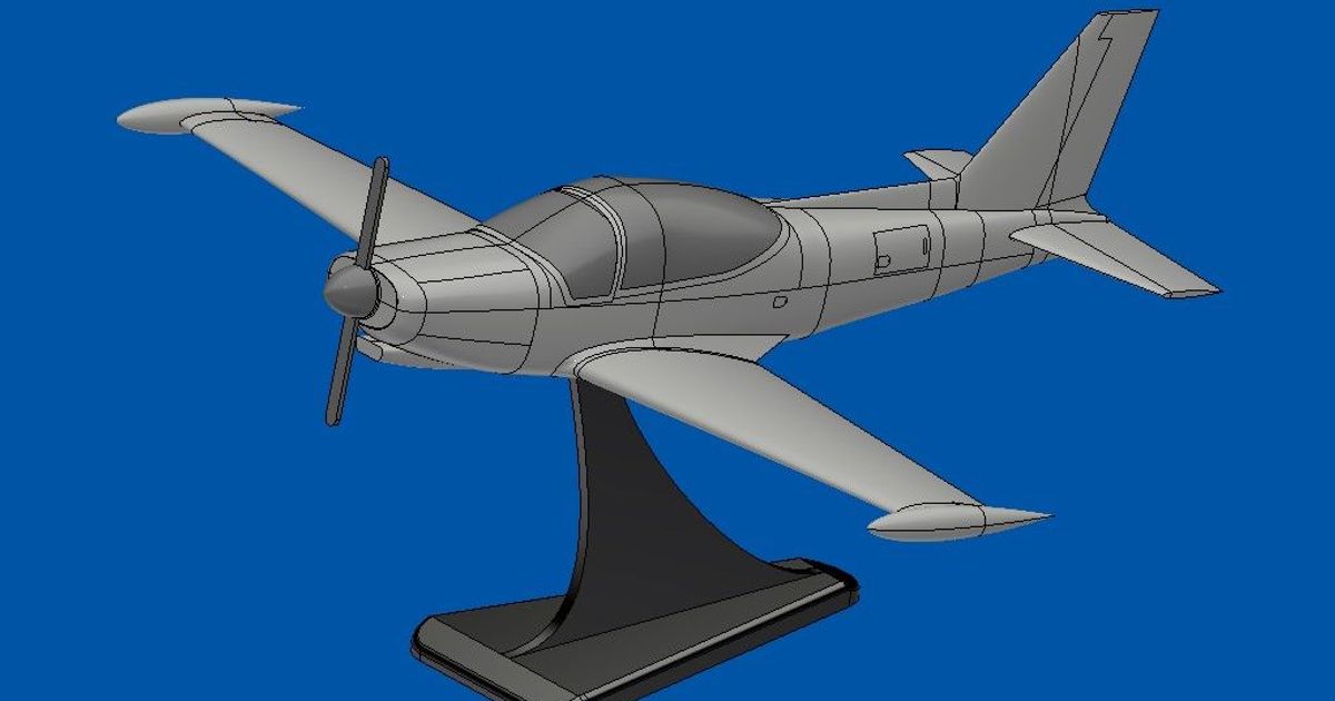 SIAI Marchetti SF-260 by achwarumnicht | Download free STL model ...