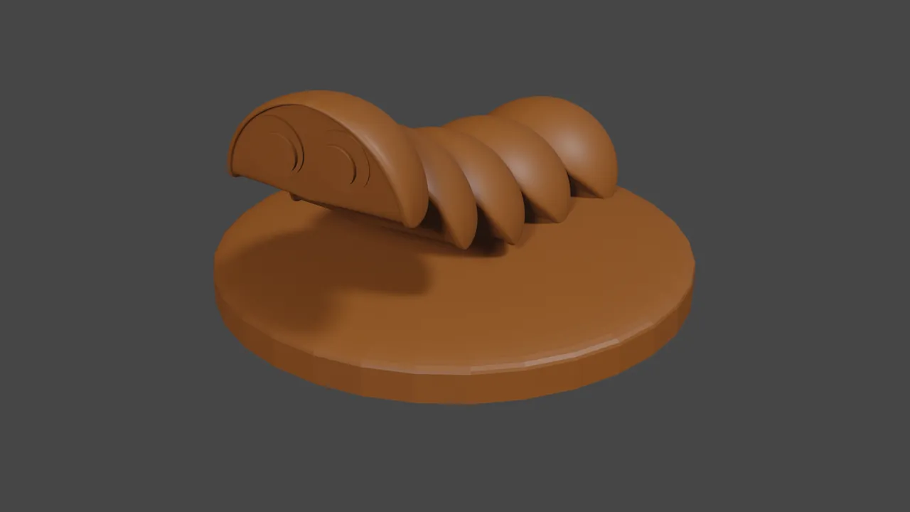 Bugsnax inspired, Peelbug, Tabletop DnD miniature by ...
