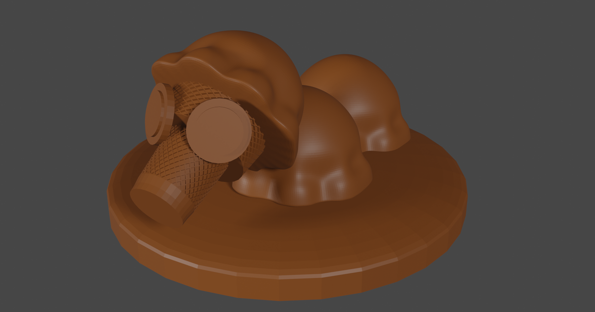 Bugsnax inspired, Shrebie , Tabletop DnD miniature by ...