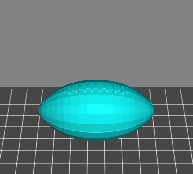 3d Printed NFL Ball by Izy3dPrinting | Download free STL model ...