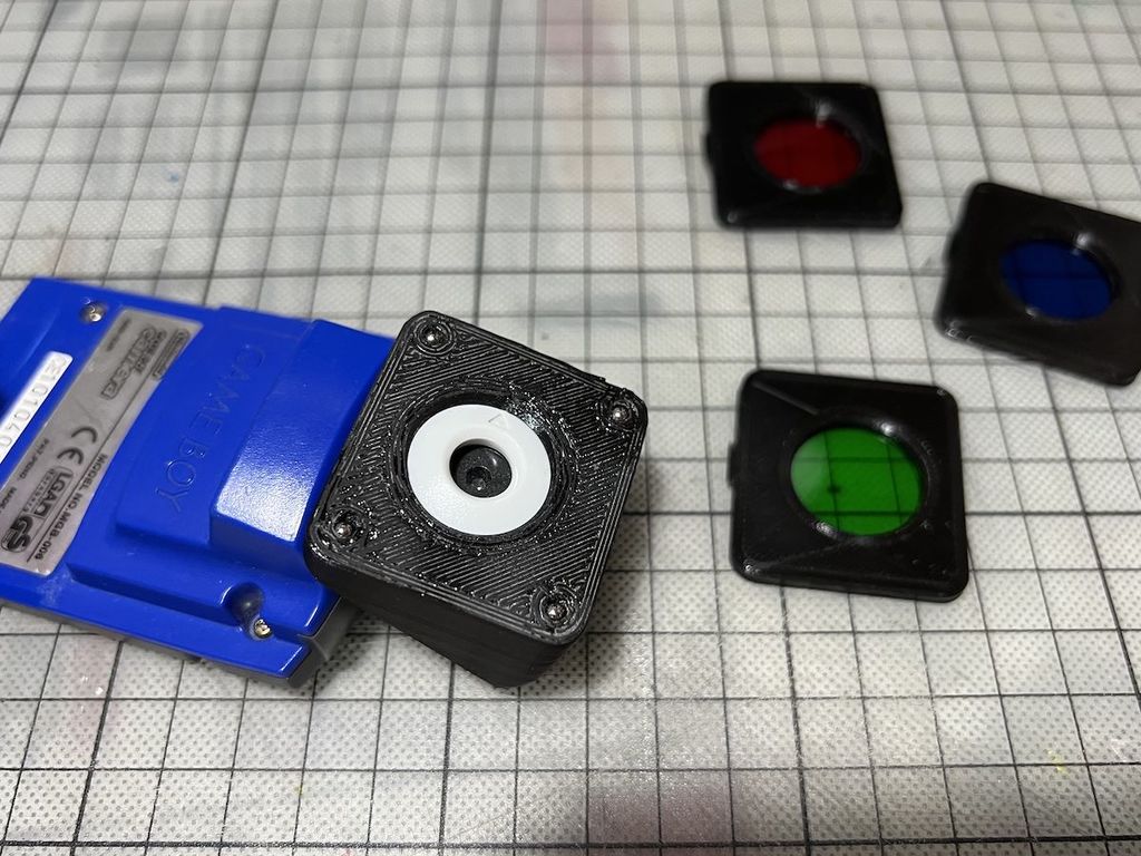 Game Boy Camera Magnetic Color and IR-Cut Filter Holder by NeoRame ...