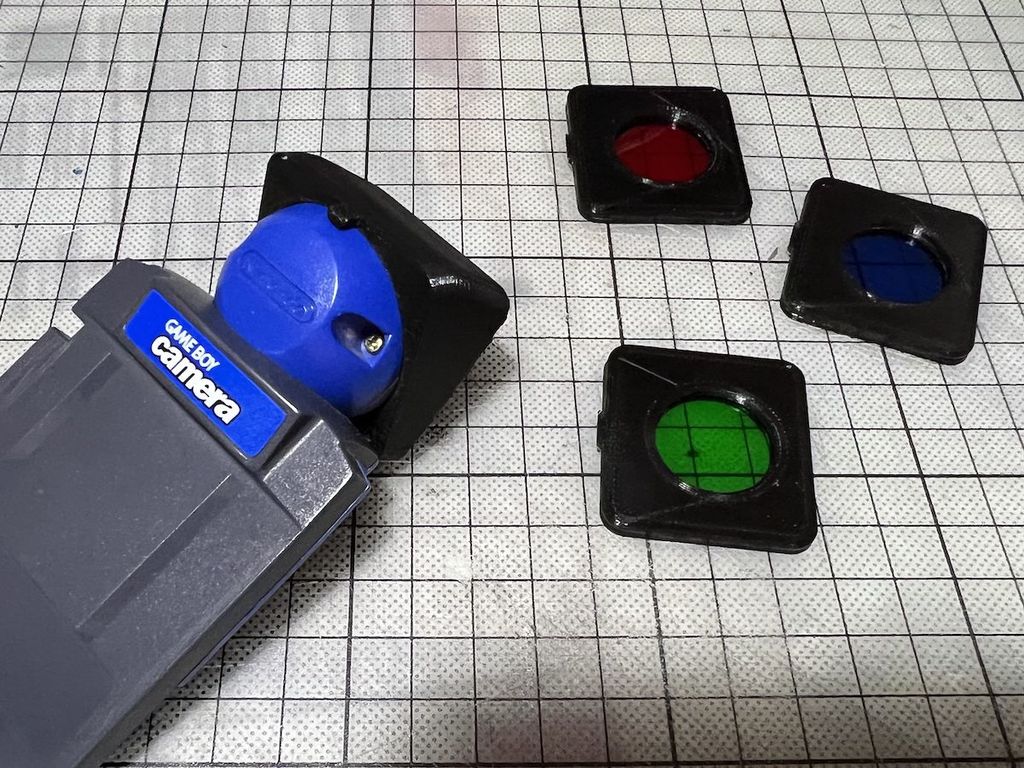 Game Boy Camera Magnetic Color and IR-Cut Filter Holder by NeoRame ...