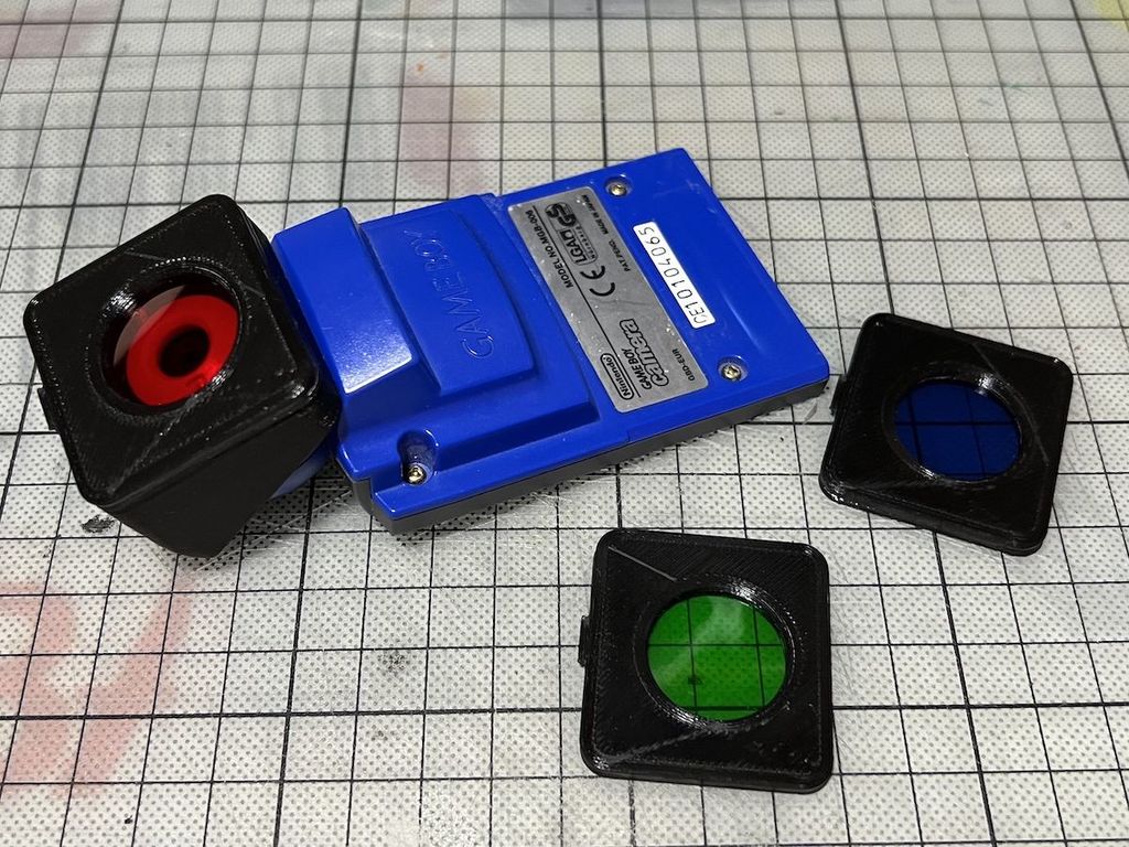Game Boy Camera Magnetic Color and IR-Cut Filter Holder by NeoRame ...
