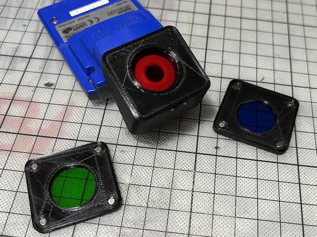 Game Boy Camera Magnetic Color and IR-Cut Filter Holder by NeoRame ...