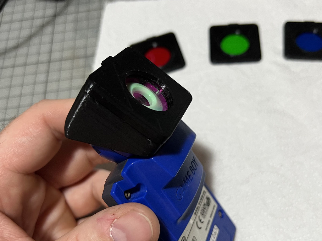 Game Boy Camera Magnetic Color and IR-Cut Filter Holder by NeoRame ...