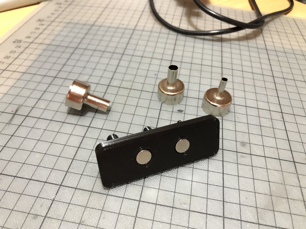 Nozzle Holder for 858D Rework Station by NeoRame | Download free STL ...