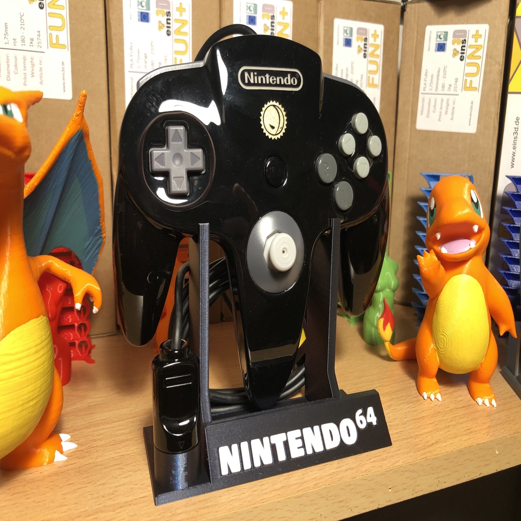 Nintendo 64 Controller Stand (with better stability) by NeoRame ...