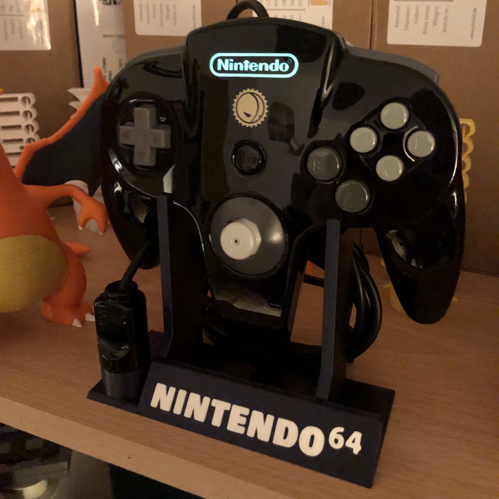 Nintendo 64 Controller Stand (with better stability) by NeoRame ...