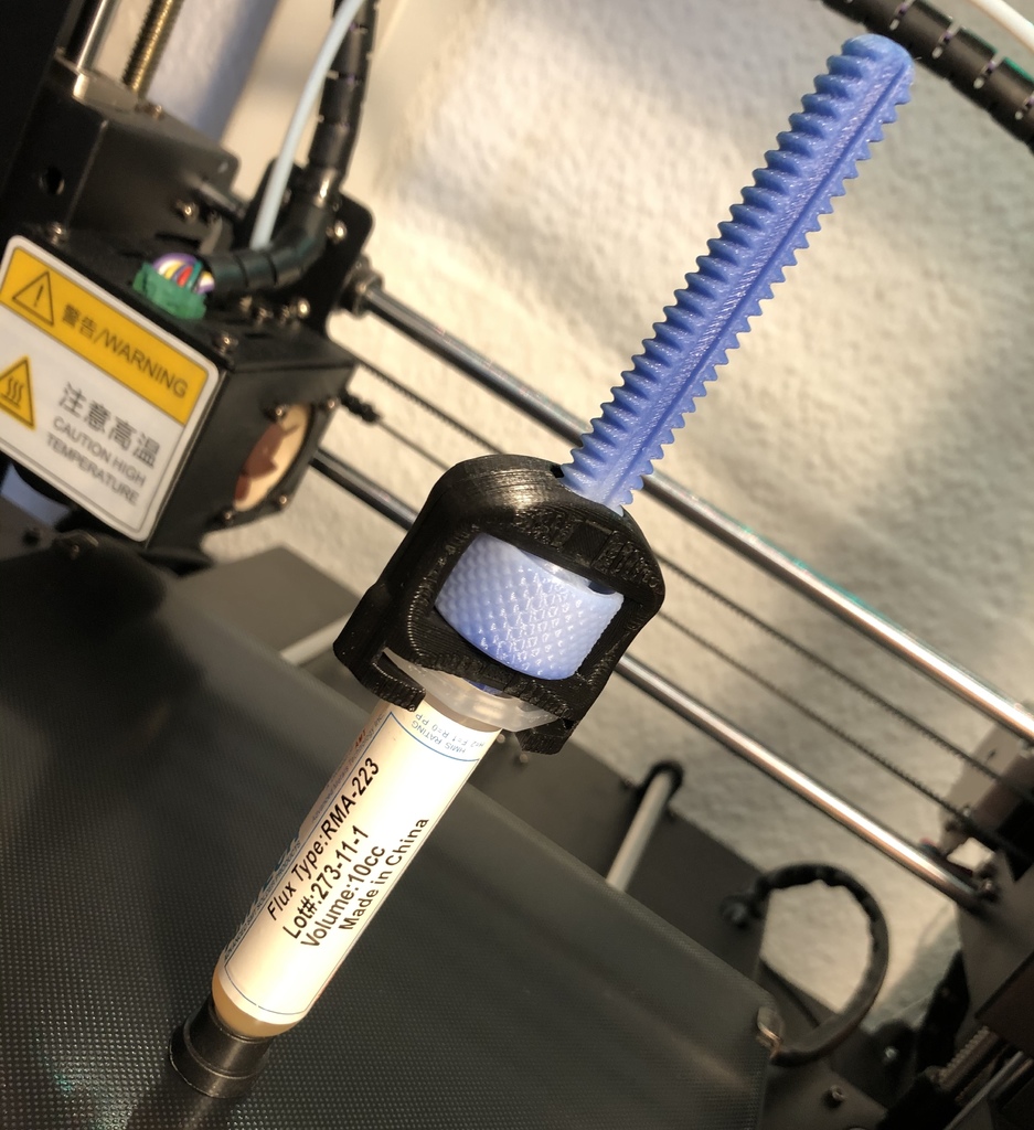 Solder paste & flux Dispenser Crossover by NeoRame | Download free STL ...