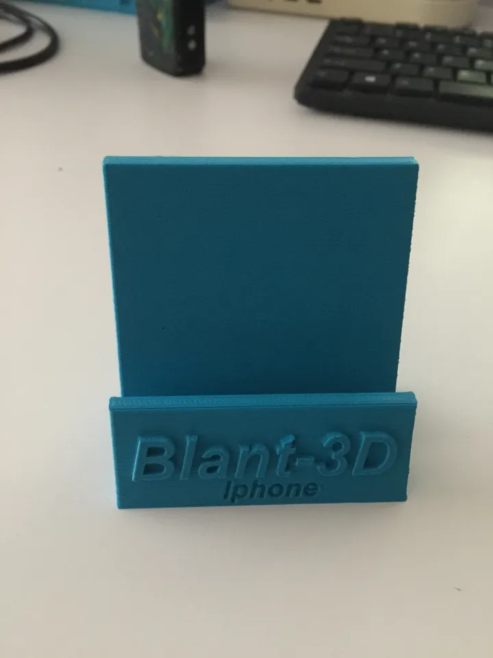 Phone Holder (IPhone) by Maciej | Download free STL model | Printables.com