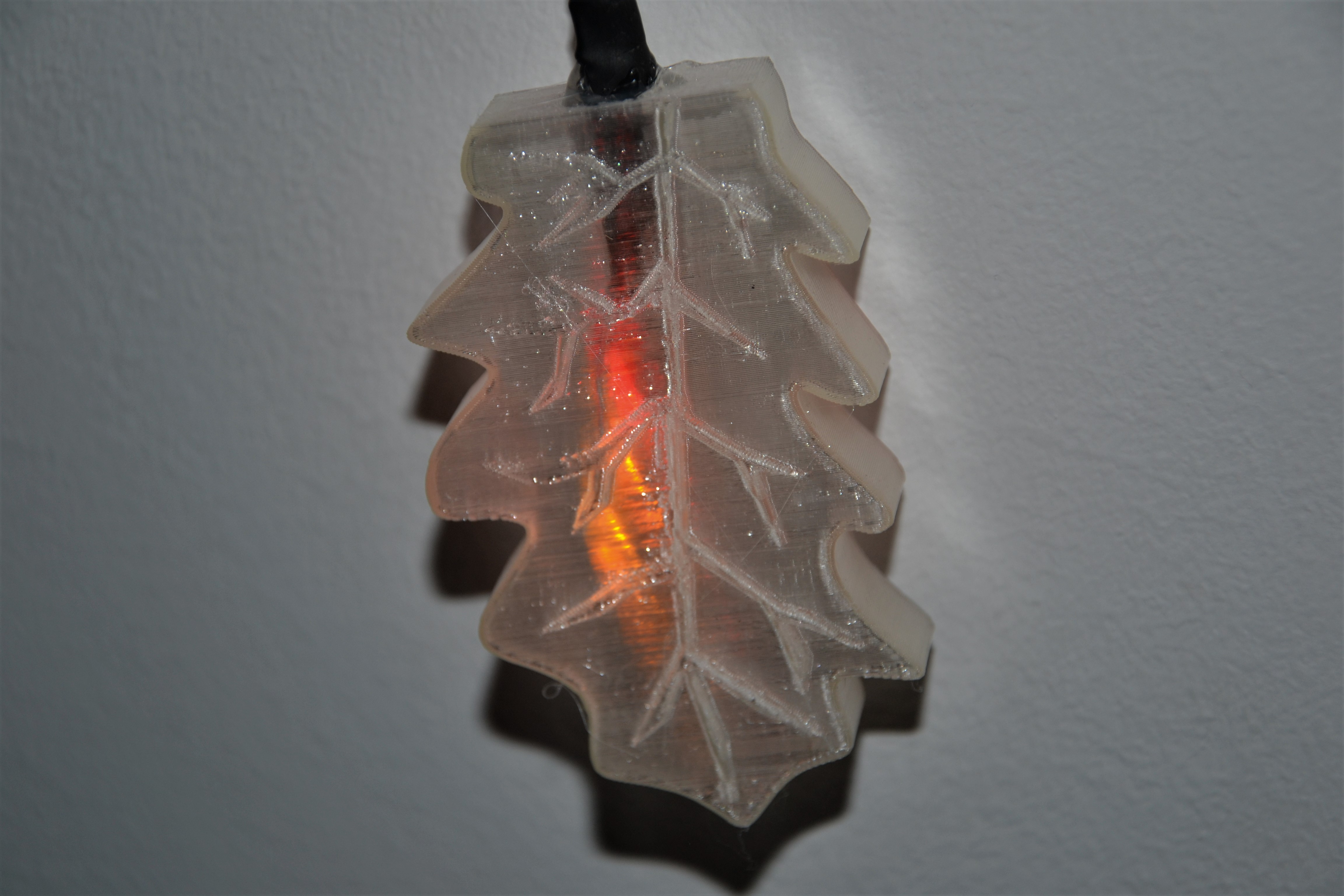 Leaf LED string by Timon | Download free STL model | Printables.com