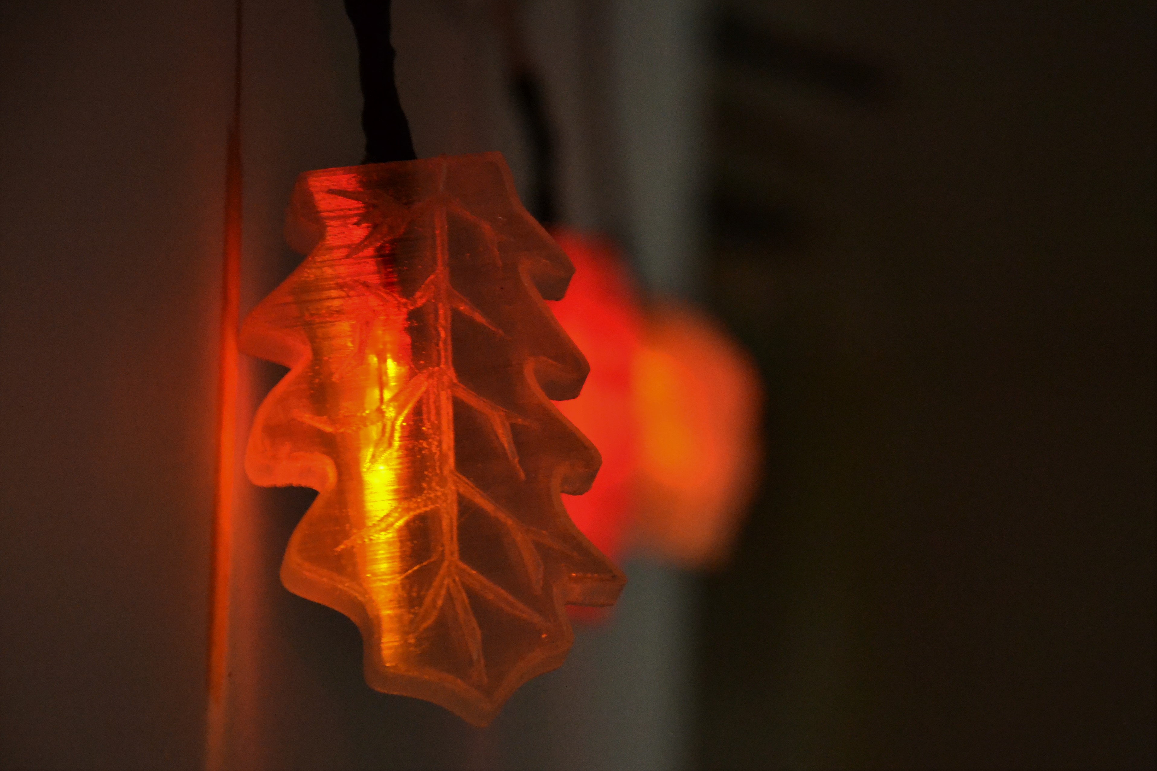 Leaf LED string by Timon | Download free STL model | Printables.com