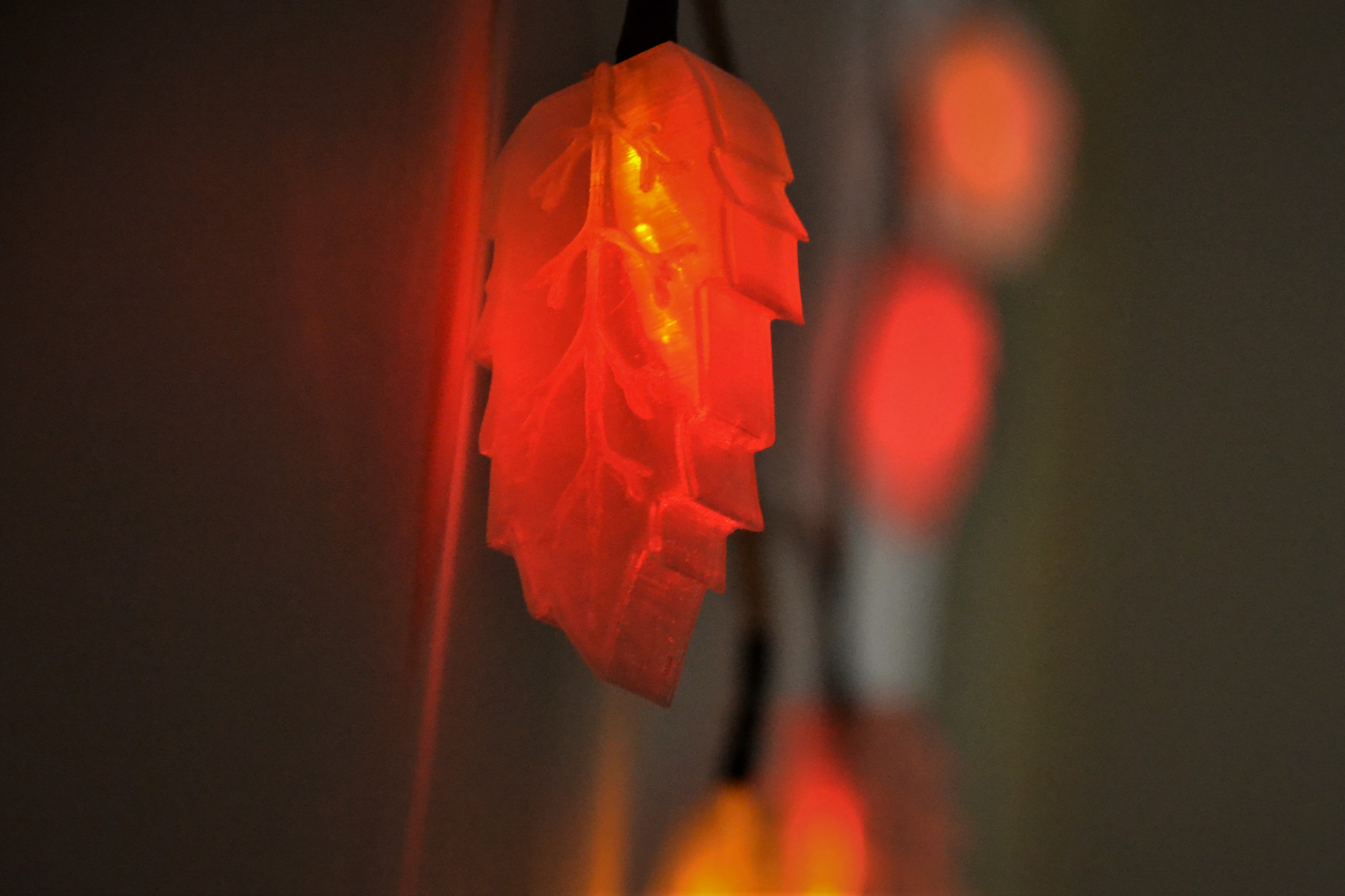 Leaf LED string by Timon | Download free STL model | Printables.com