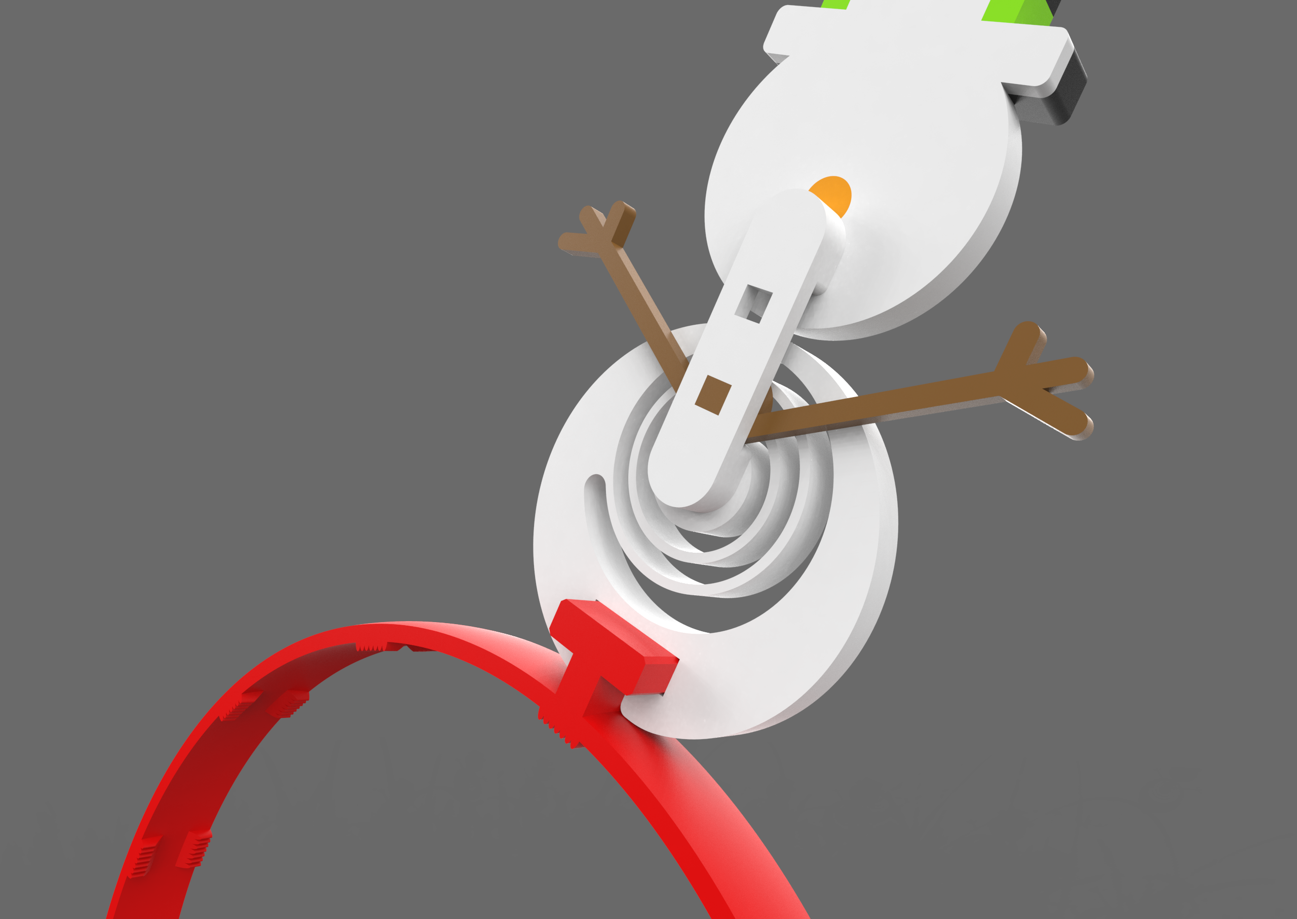 Christmas Headband by Monster Made | Download free STL model ...