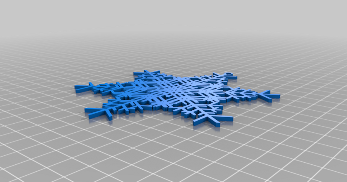Snowflake Machine by Fujin Raijin | Download free STL model ...